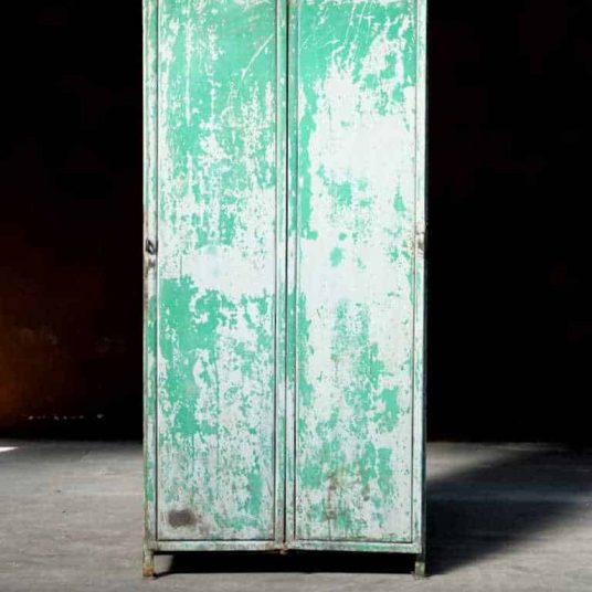 Spind Metallschrank Art Deco - vintage Spinde für Eure Räume