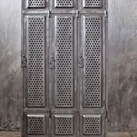 Spind Metallschrank Art Deco - vintage Spinde für Eure Räume