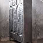 Spind Metallschrank Art Deco - vintage Spinde für Eure Räume