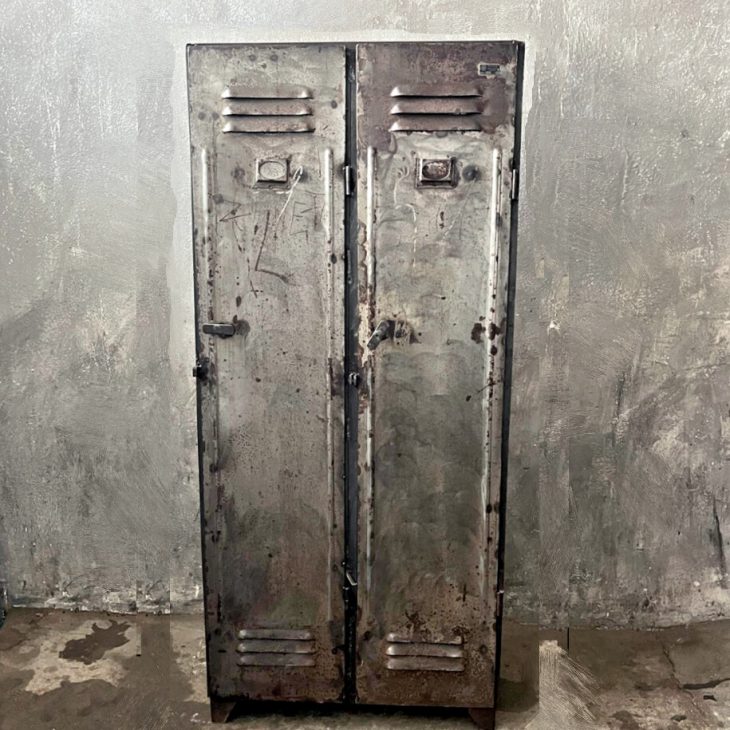 Vintage Metallspind Metallschrank 50er Jahre jetzt kaufen