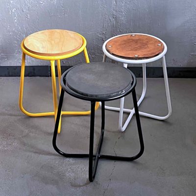 Industrial Style Hocker - "Officina 62 cm" - von worksberlin